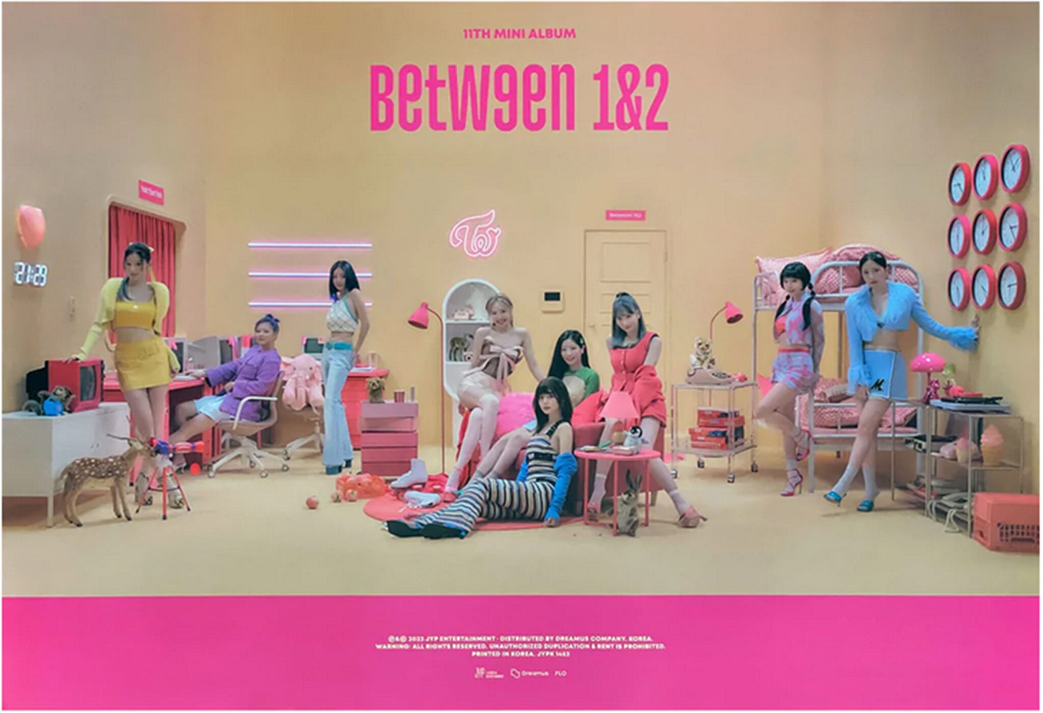 Plakat Twice – Between 1&2 – Yumiko