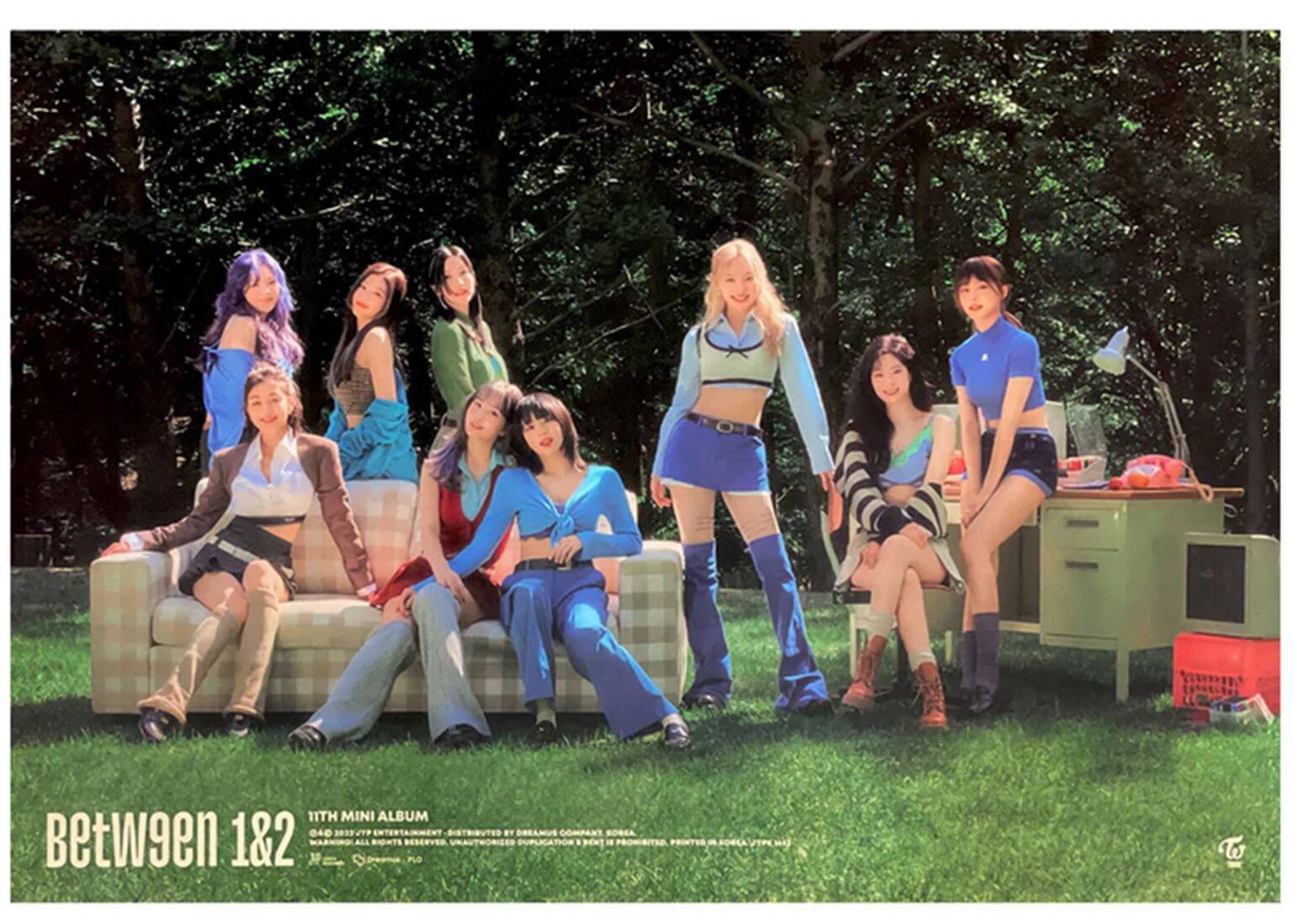 Plakat Twice – Between 1&2 – Yumiko