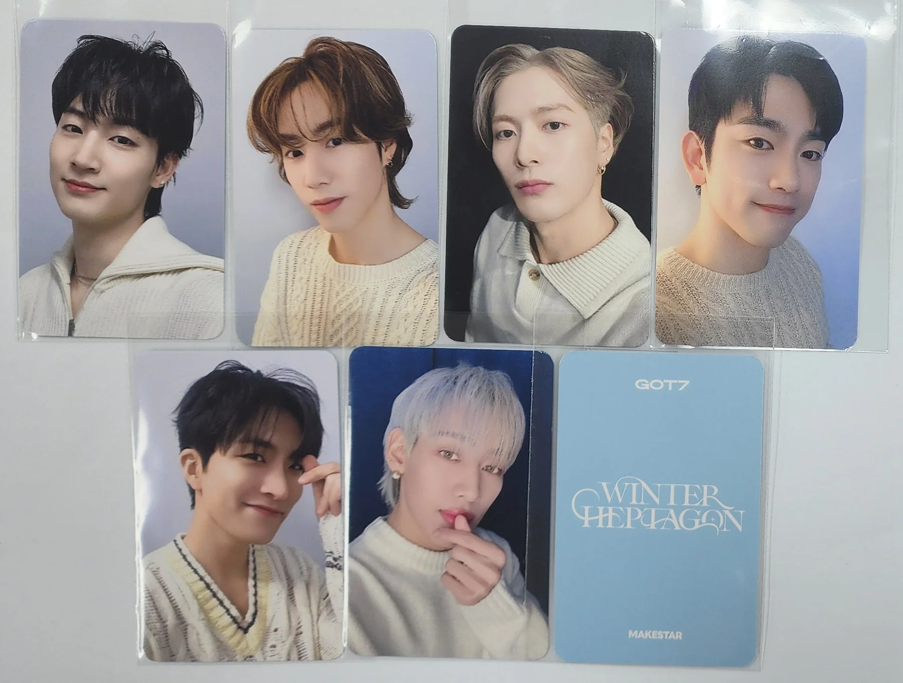 Karta GOT7 – WINTER HEPTAGON (makestar POB) – Yumiko
